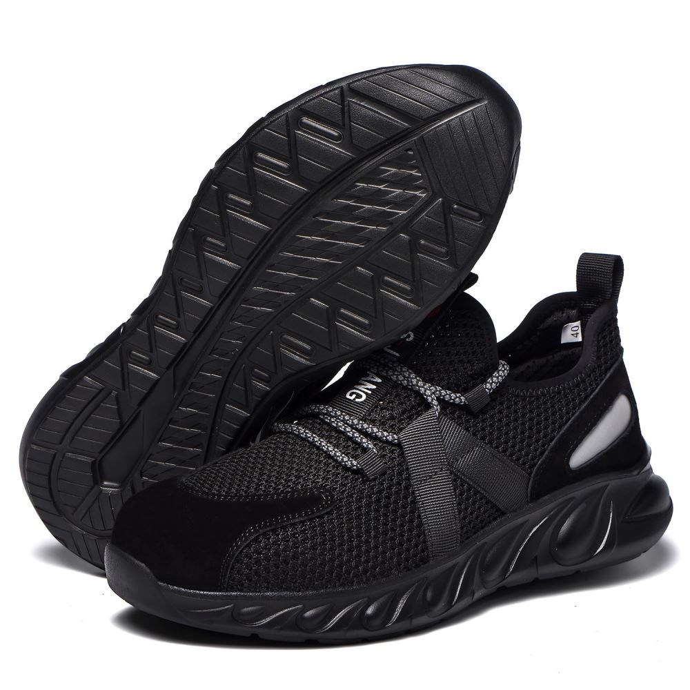 Frost Waterproof Steel Toe Snow Work Boots Black - Twinkle Amber®